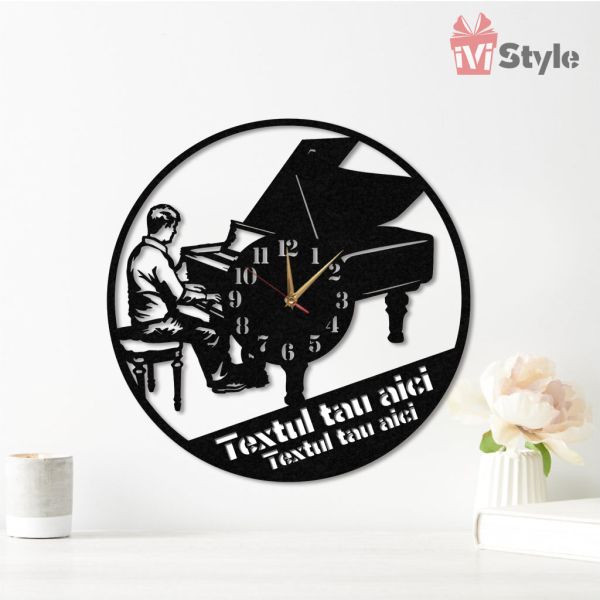 Glob Personalizat cu Poza Patrat Rustic 01 - IVI Style